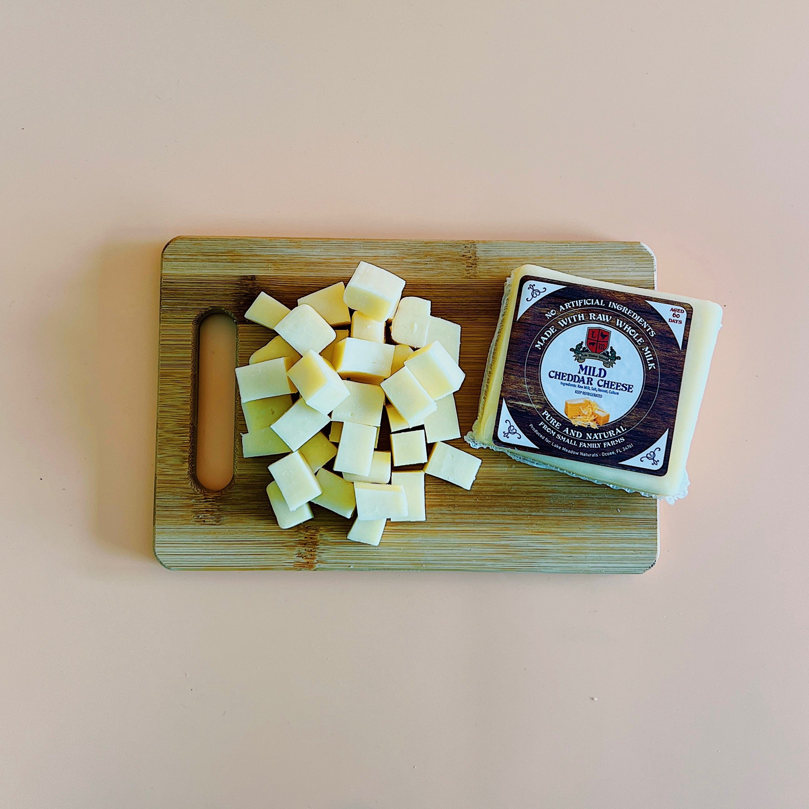 Raw Milk Mild Cheddar Cheese – Rico Farm